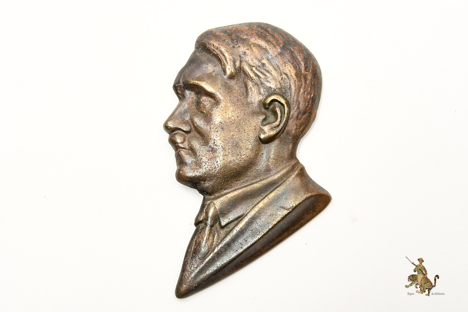 Bronze Hitler Wall Plaque - Epic Artifacts