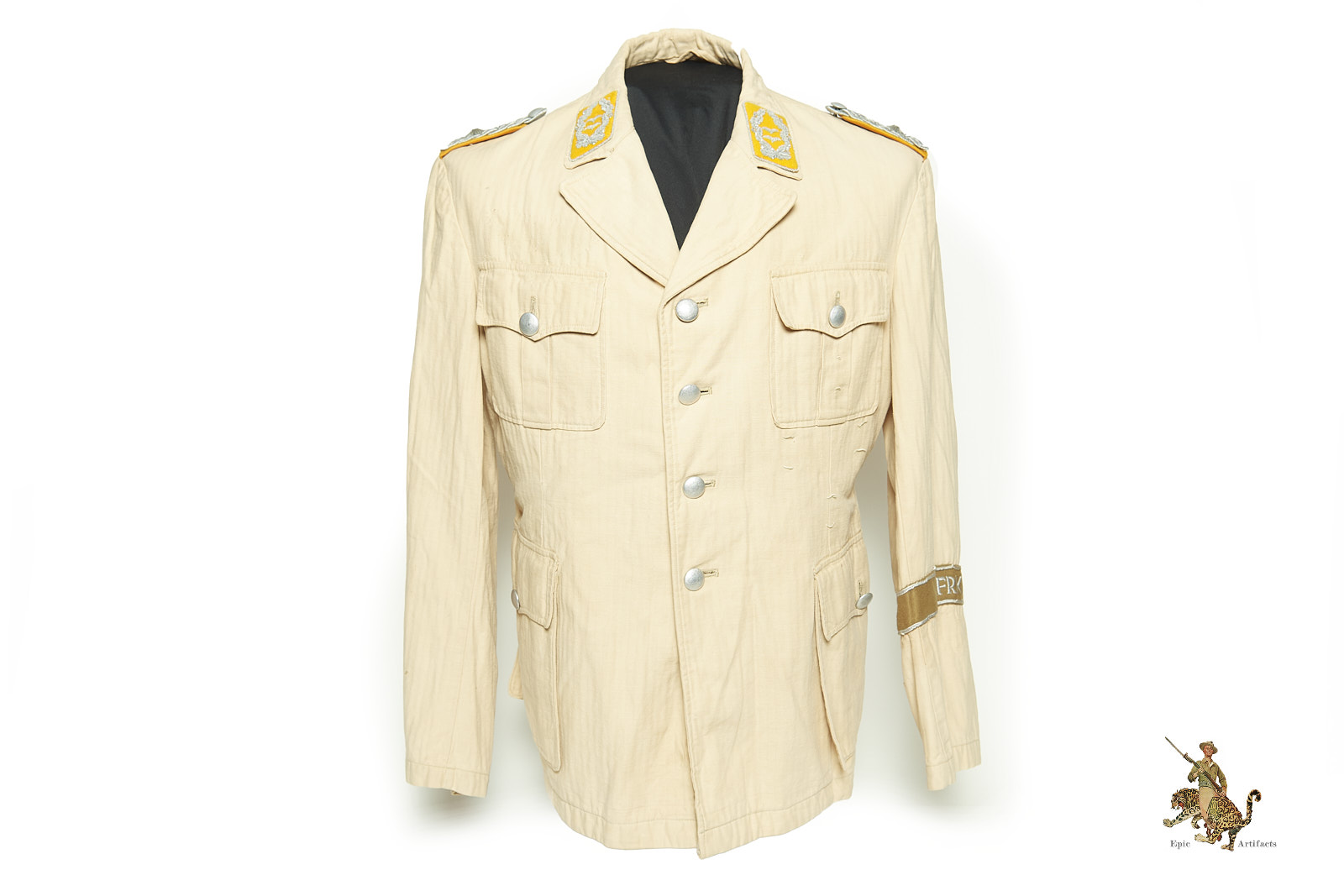 Tropical Luftwaffe Officer's Tunic - Epic Artifacts