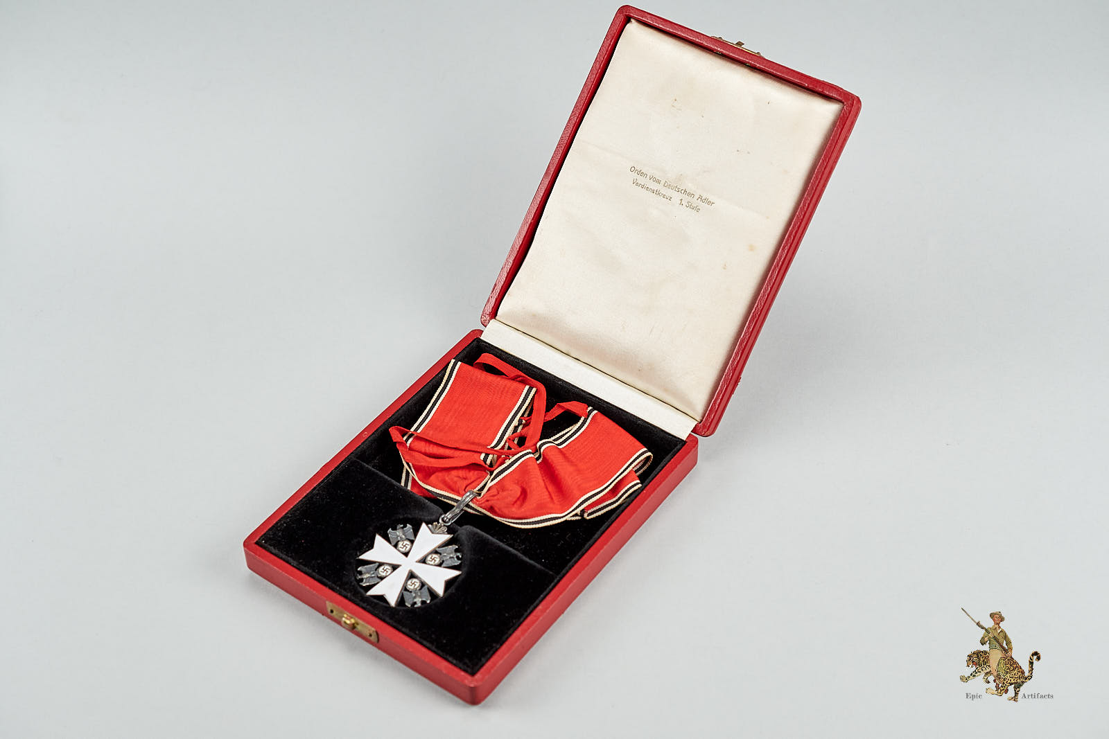 Cased 1st Class Eagle Order - Epic Artifacts - German WW2