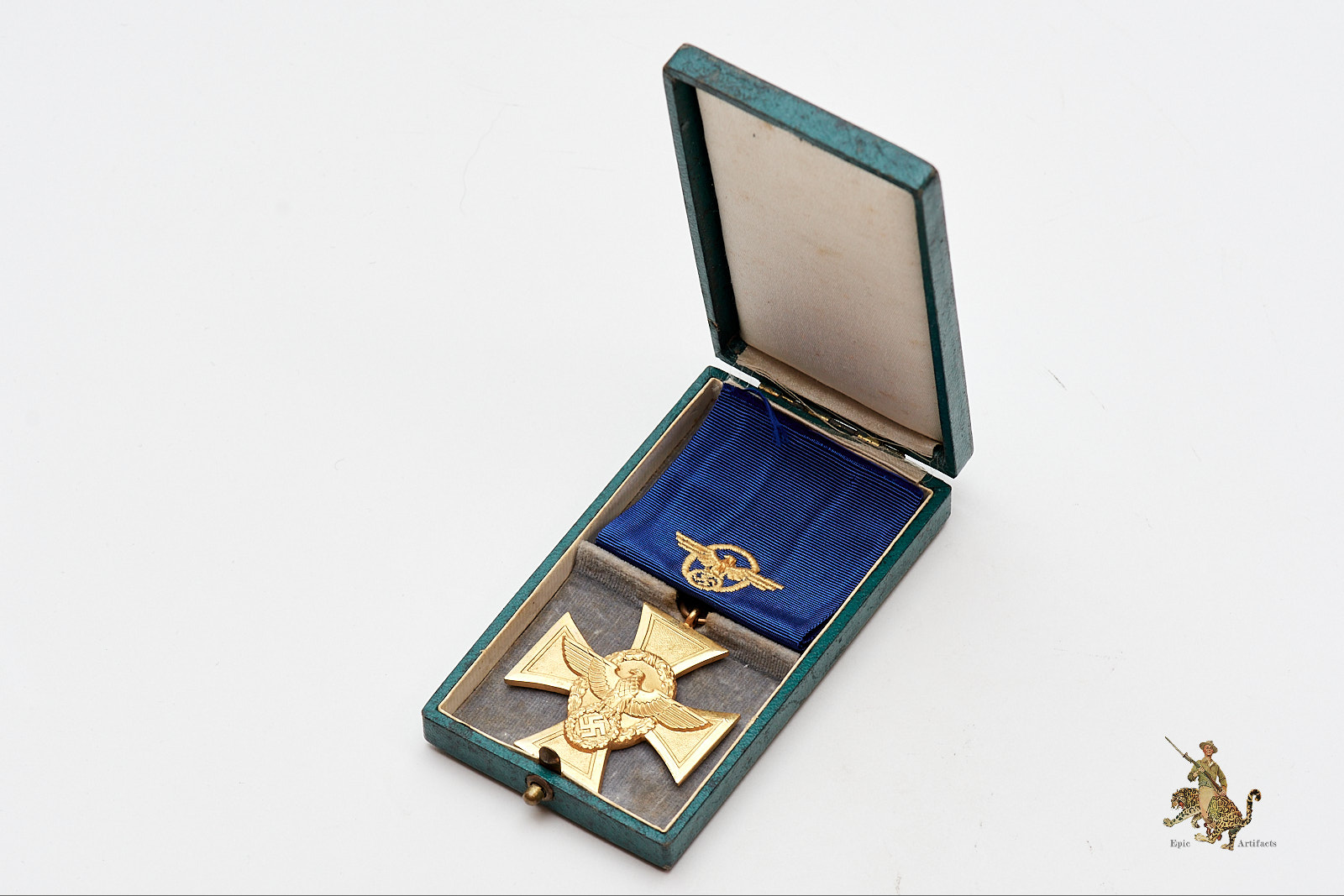Cased 25 Year Police Long Service Award - Epic Artifacts