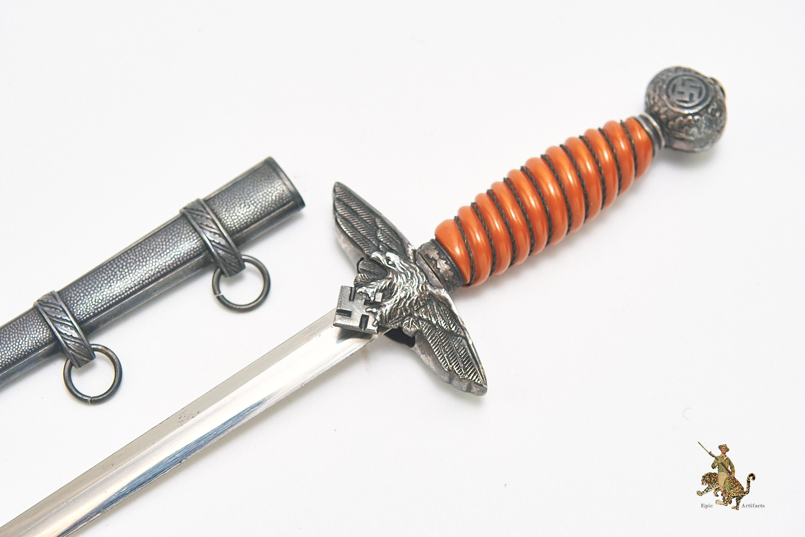 Second Model Luftwaffe Miniature Dagger - Alcoso - Epic Artifacts
