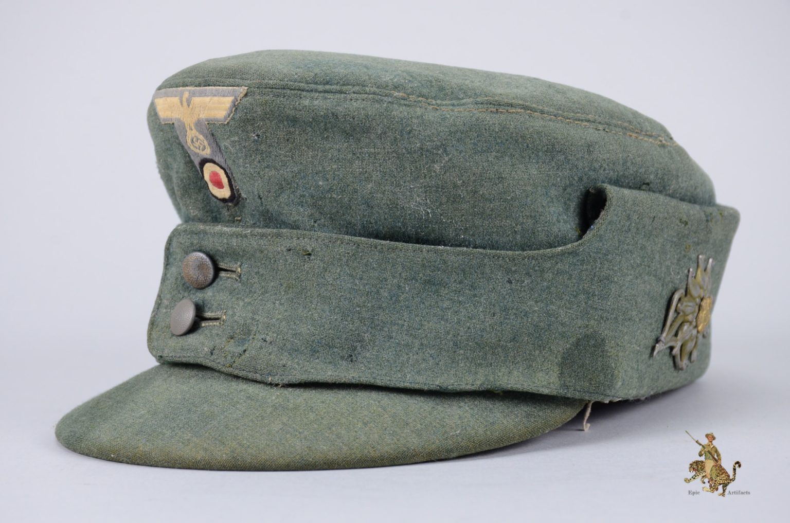 Early Gebirgsjager Bergmutze Cap - Epic Artifacts - 100% Original German