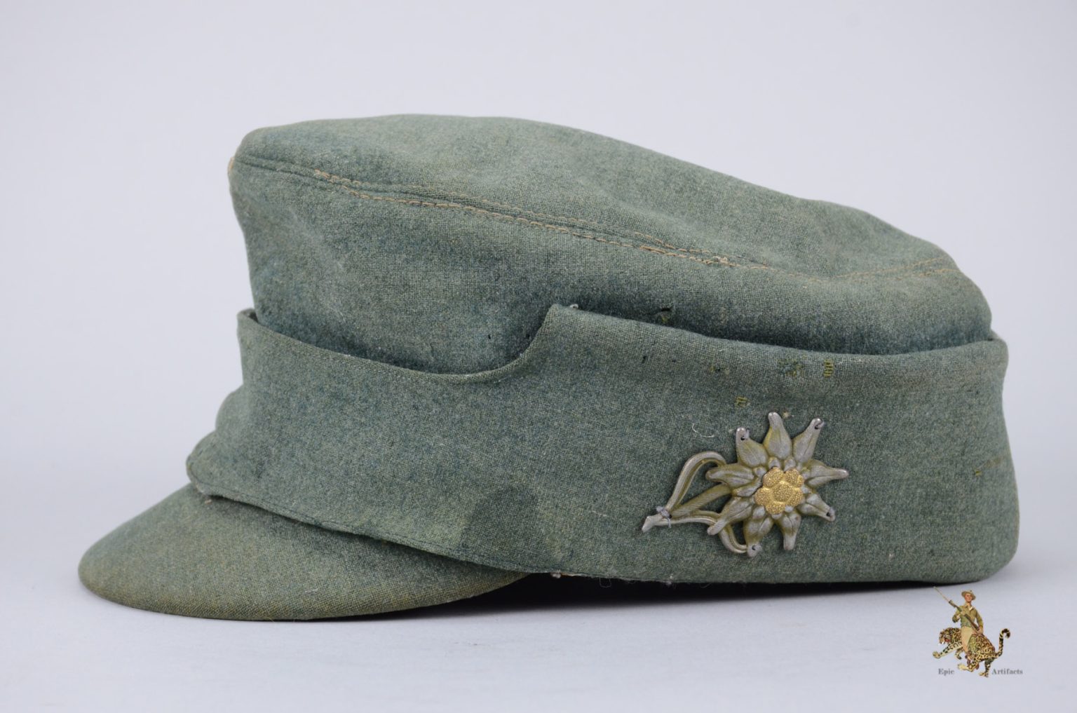 Early Gebirgsjager Bergmutze Cap - Epic Artifacts - 100% Original German