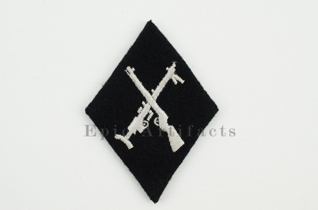 Original German WWII SS Armorer NCO Sleeve Diamond