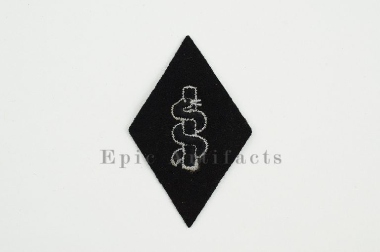 Original German WWII SS Medical Services Sleeve Diamond