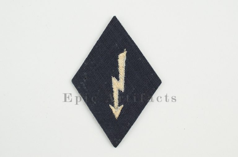 German WWII SS Signals Personnel Sleeve Diamond