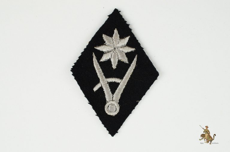 SS Construction Group Sleeve Diamond Original German WWII