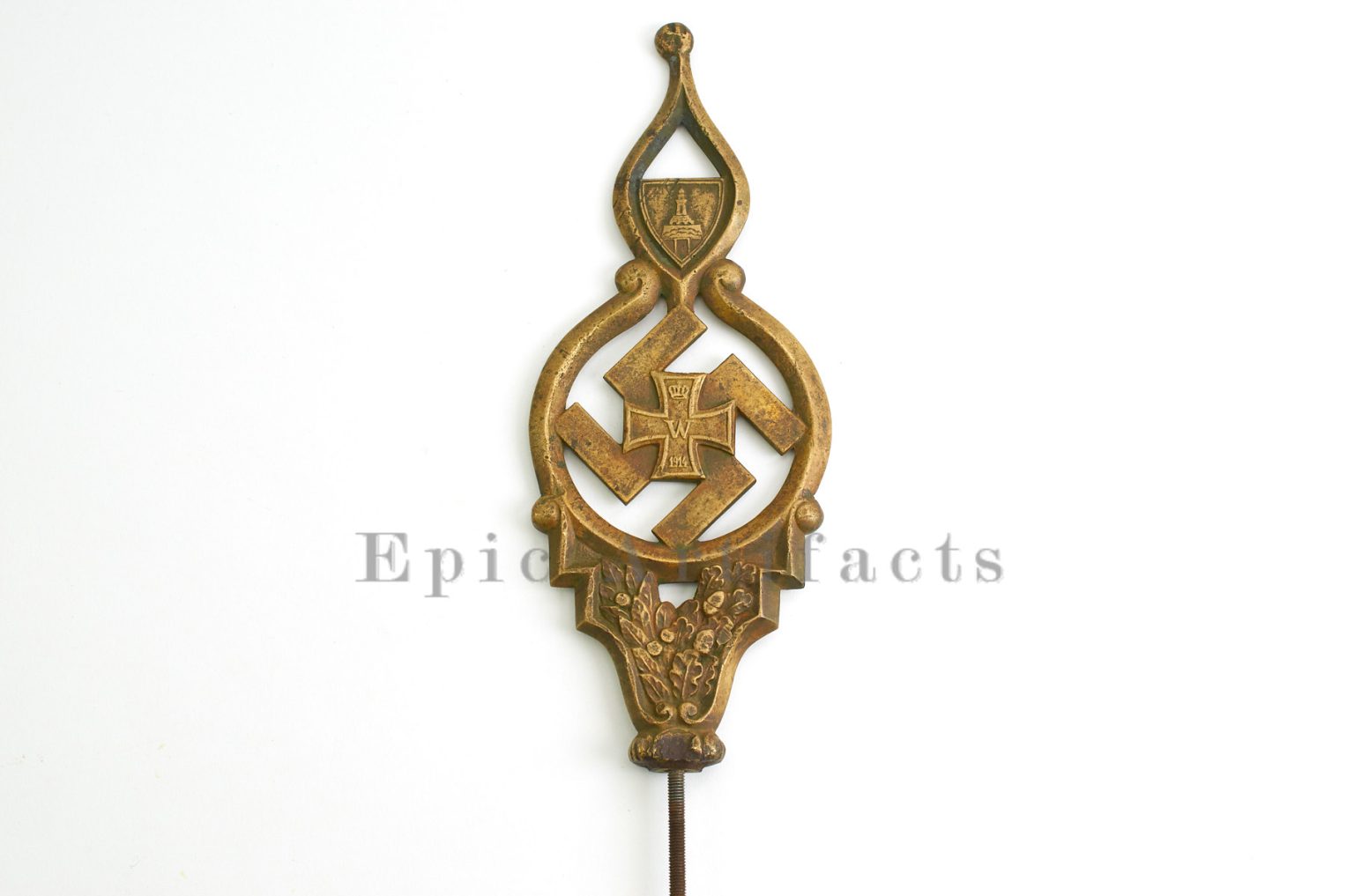 Kyffhäuser Bund Veterans Pole Top - Epic Artifacts