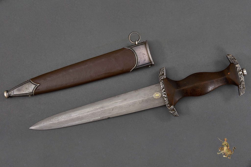 SA Honor Dagger with Damascus - Epic Artifacts - Original German WWII
