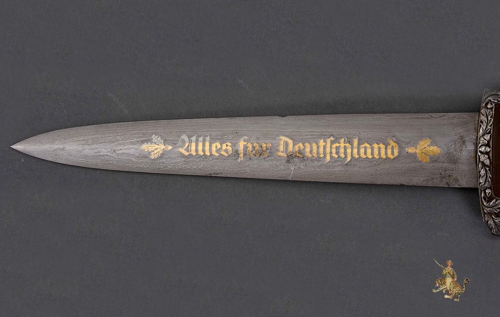 SA Honor Dagger with Damascus - Epic Artifacts - Original German WWII