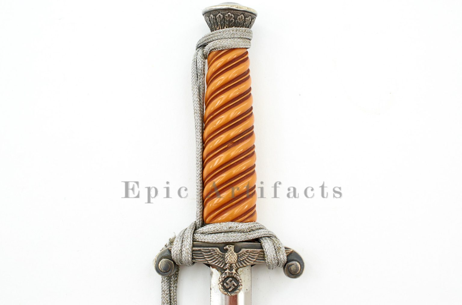 Original WWII German Axt und Hauerfabrik Slant Grip Army Dagger