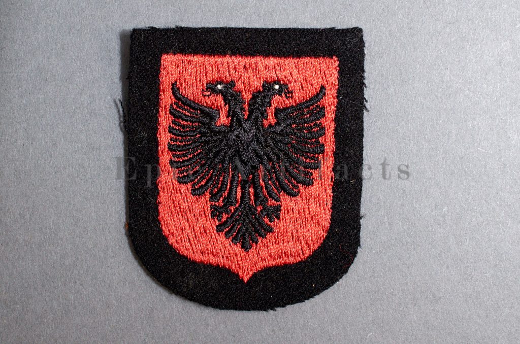 Waffen-SS Albanian Volunteer Sleeve Shield - Epic Artifacts