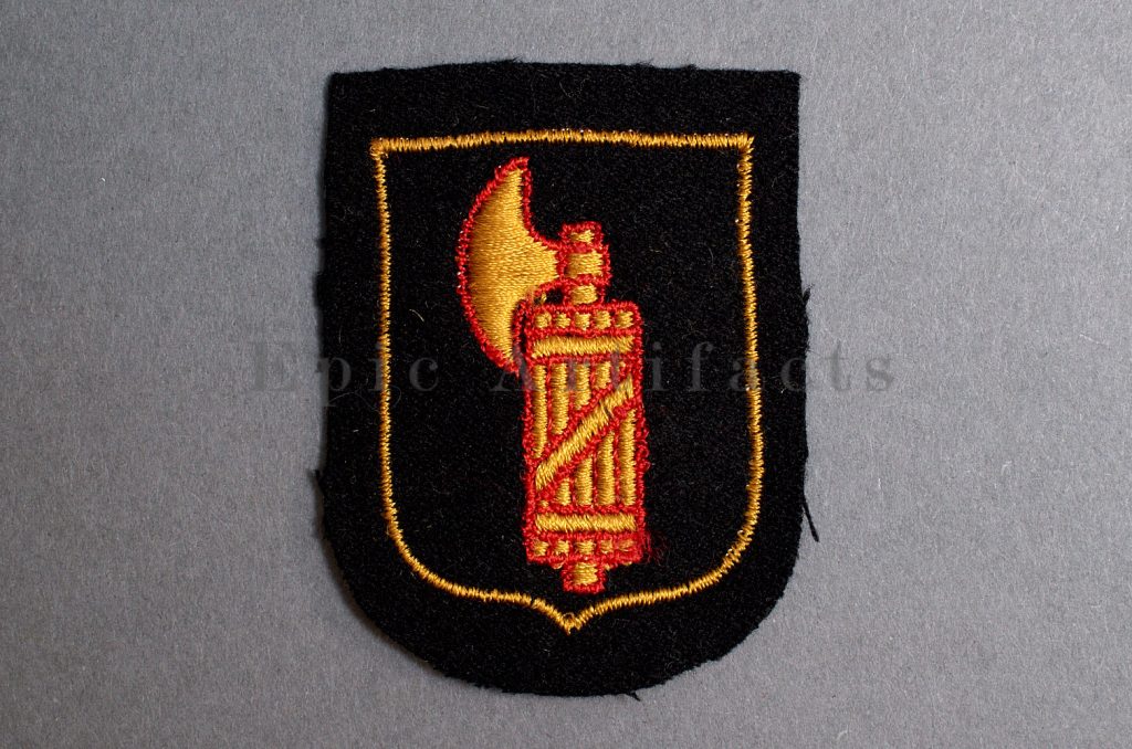 Waffen-SS Italian Volunteer Sleeve Shield - Epic Artifacts