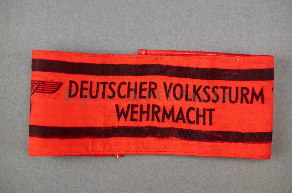 First Pattern Volkssturm Armband (“Peoples Storm”) - Epic Artifacts