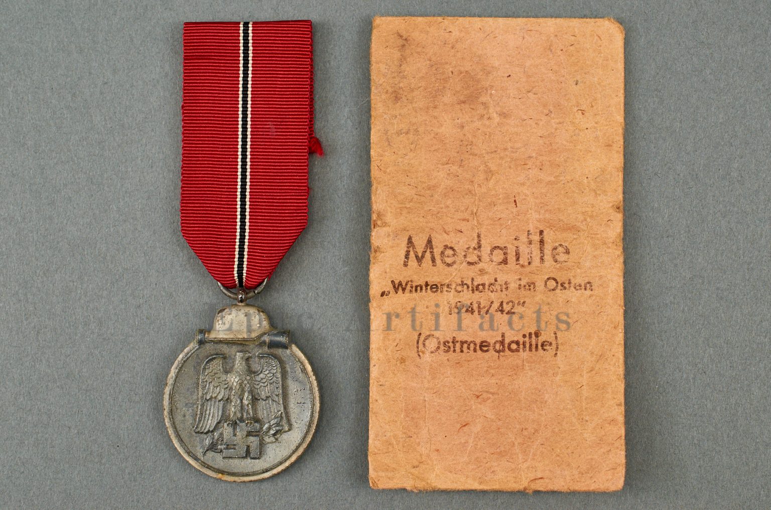 Original WWII German Packeted Ostmedaille - Epic Artifacts