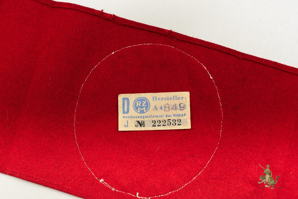 Wool NSDAP Armband with RZM Tag - Epic Artifacts