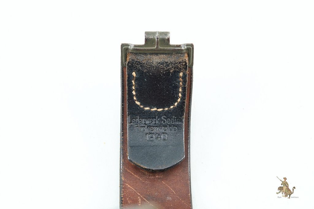 1940 EM Leather Belt - Epic Artifacts - German WW2