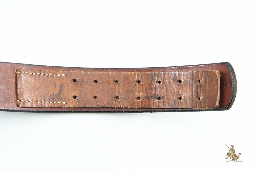 1940 EM Leather Belt - Epic Artifacts - German WW2