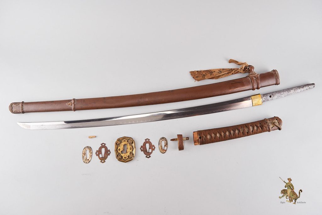 Japanese Gunto with Capture Tag - Epic Artifacts