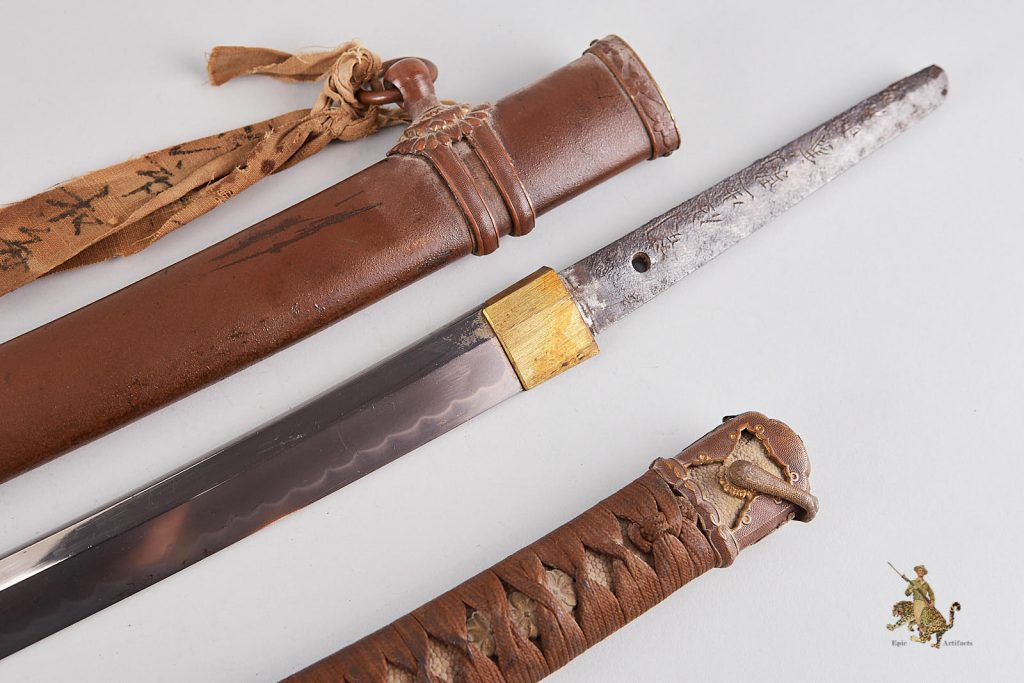 Japanese Gunto with Capture Tag - Epic Artifacts