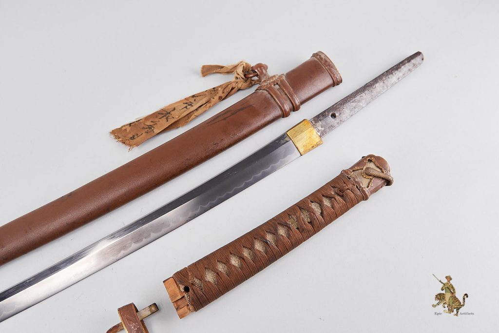 Japanese Gunto with Capture Tag - Epic Artifacts