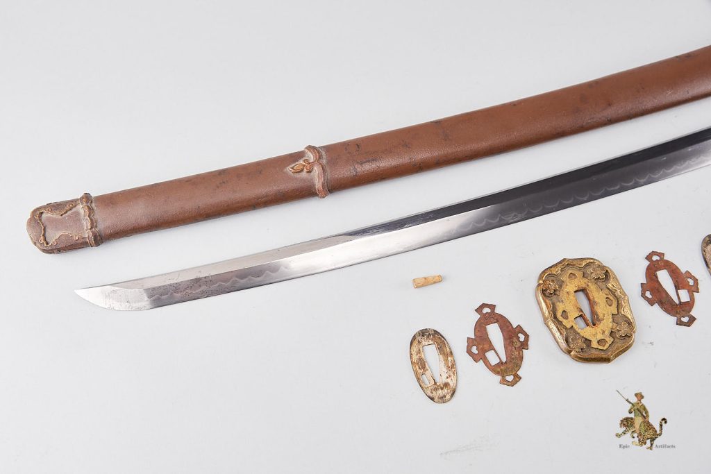 Japanese Gunto with Capture Tag - Epic Artifacts