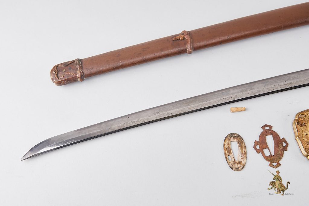 Japanese Gunto with Capture Tag - Epic Artifacts