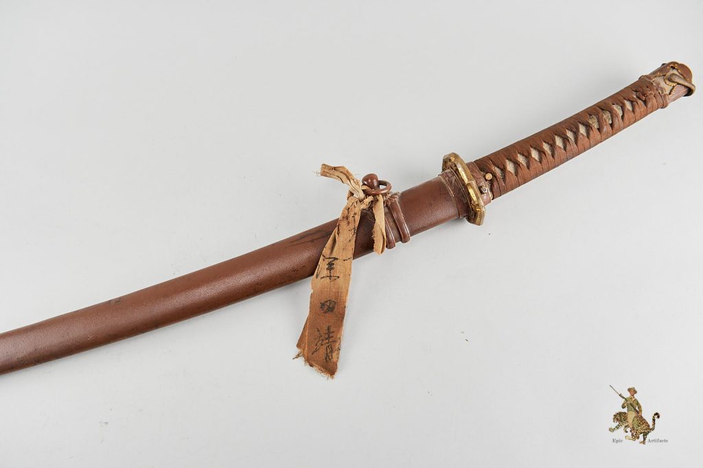 Japanese Gunto with Capture Tag - Epic Artifacts