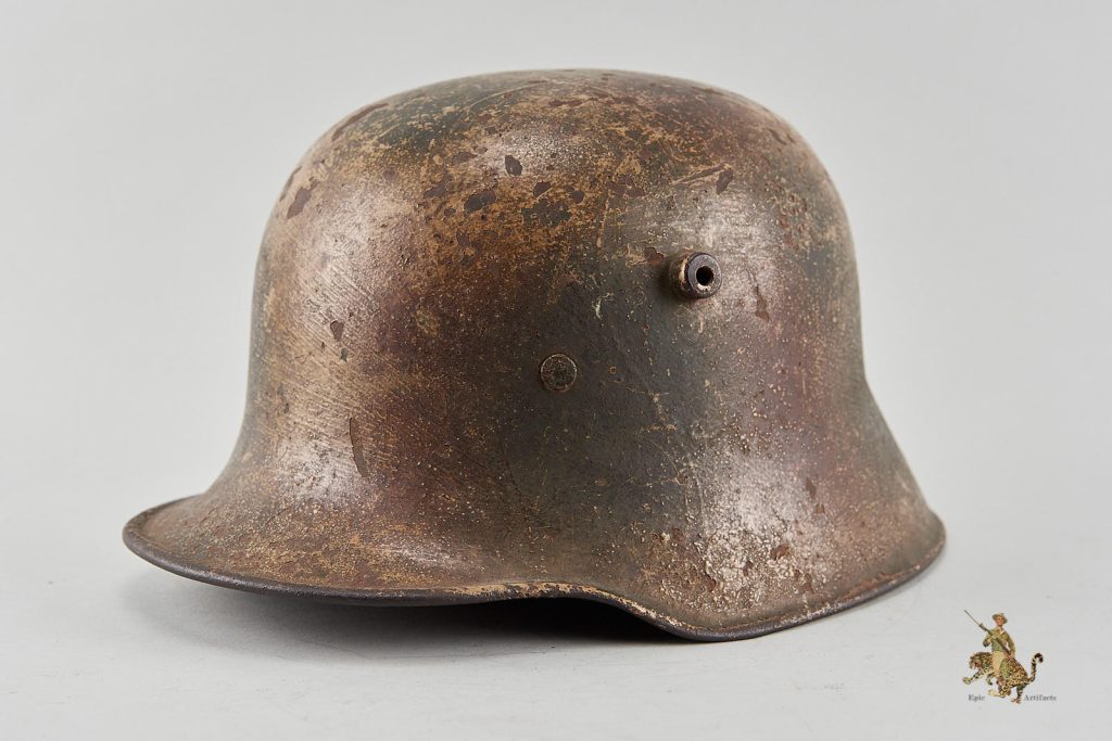 Camouflaged M18 Helmet from Both World Wars - Epic Artifacts