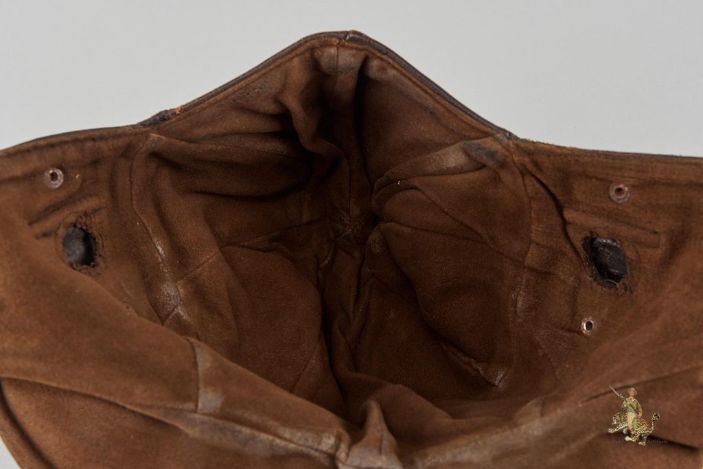 Japanese Leather Flight Cap - Epic Artifacts- Japanese WW2