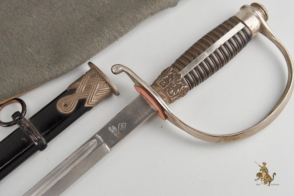 Hermann Rath Police Officers Sword w/Original Felt Cover - Epic Artifacts