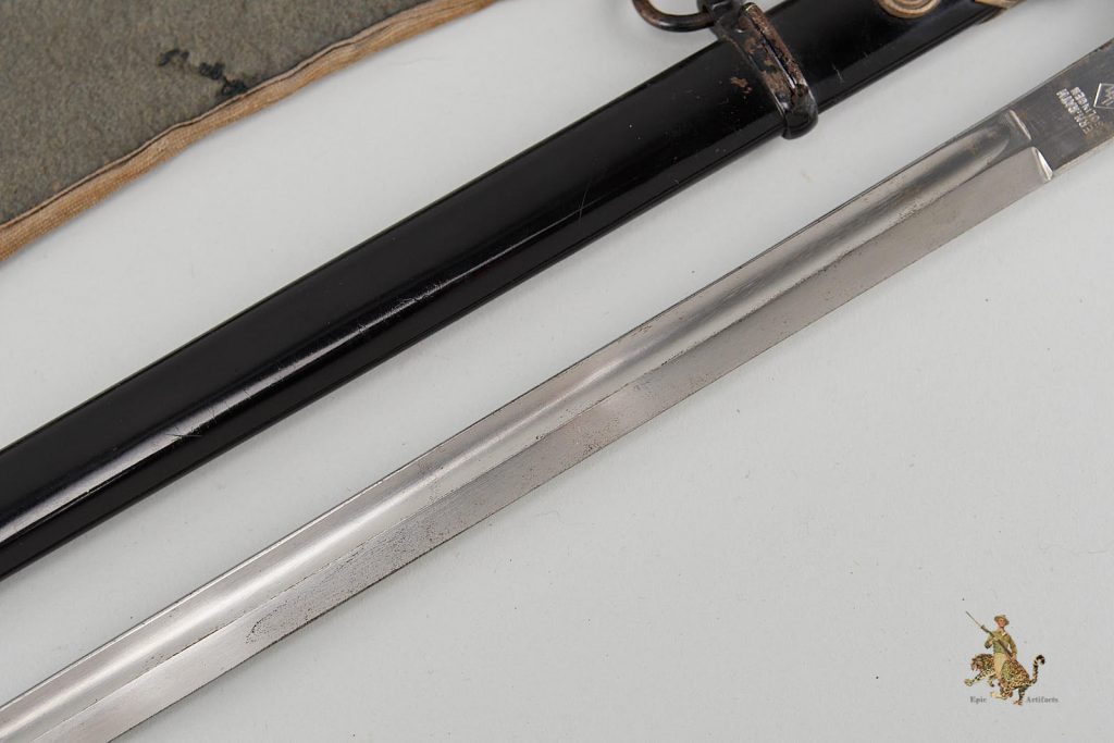 Hermann Rath Police Officers Sword w/Original Felt Cover - Epic Artifacts