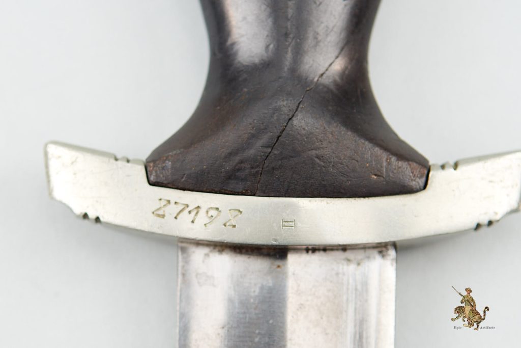 Numbered SS Dagger Klaas - Epic Artifacts - Original WWII