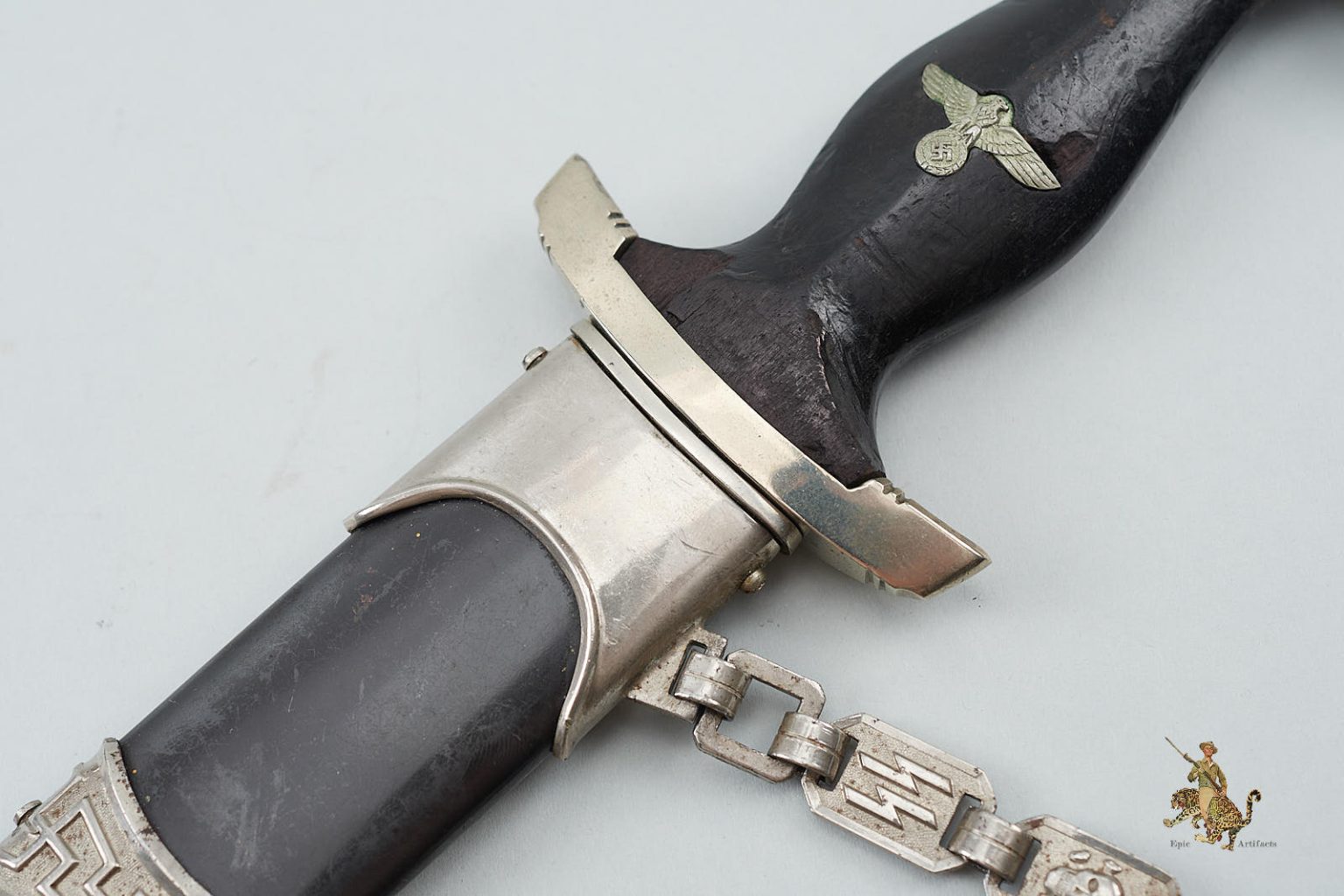 M36 SS Chained Dagger Type C - Epic Artifacts - WWII Original