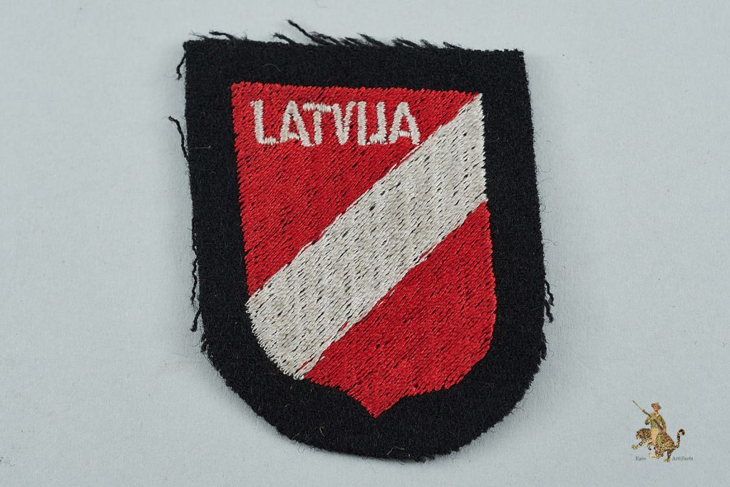Waffen-SS Latvian Volunteer Sleeve Shield - Epic Artifacts