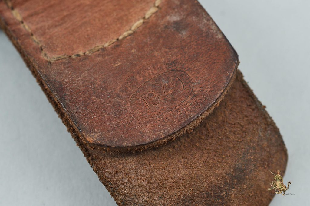 Rare Aluminum Heer Buckle by Lehmann & Wundenberg, Hannover