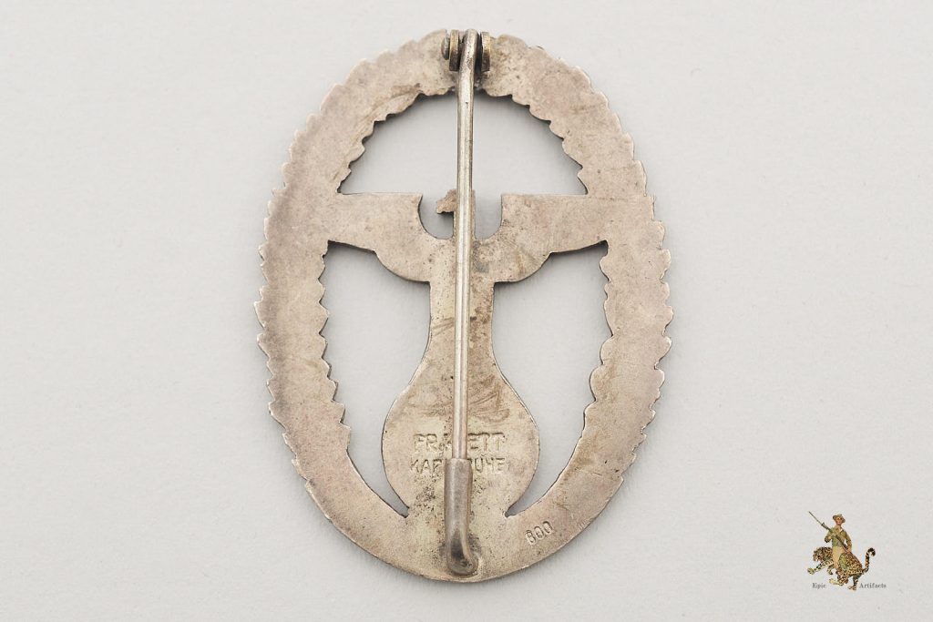 Baden Gau Badge 800 Marked - Epic Artifacts - German WW2