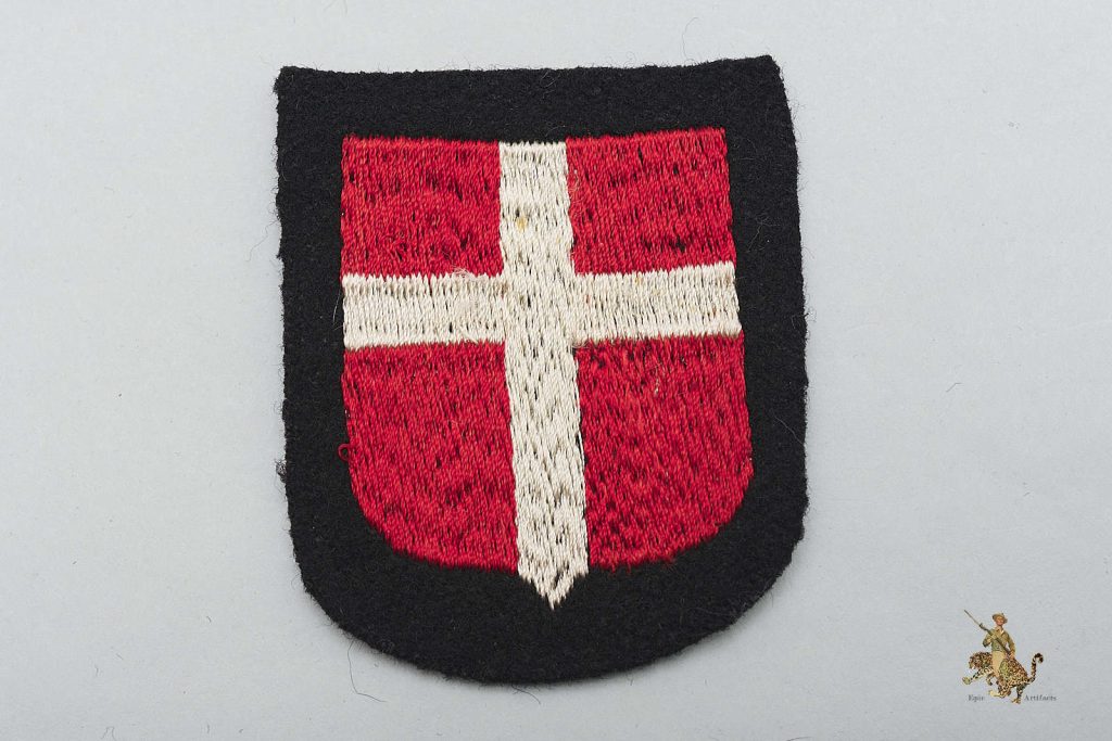 Waffen-SS Danish Volunteer Sleeve Shield - Epic Artifacts