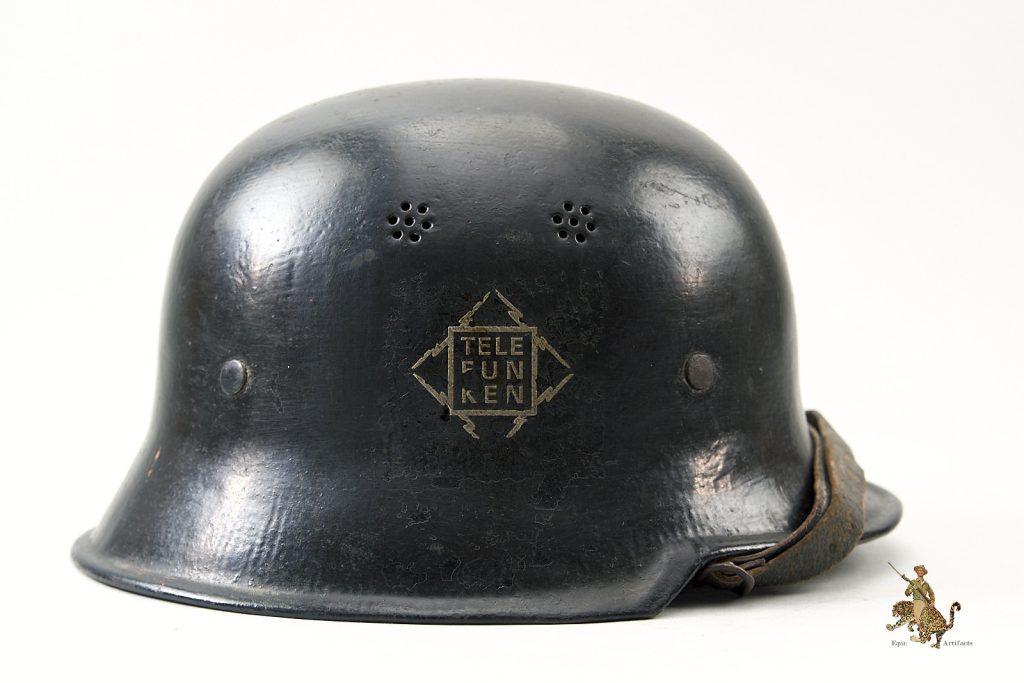 M34 Factory Telefunken Helmet - Epic Artifacts