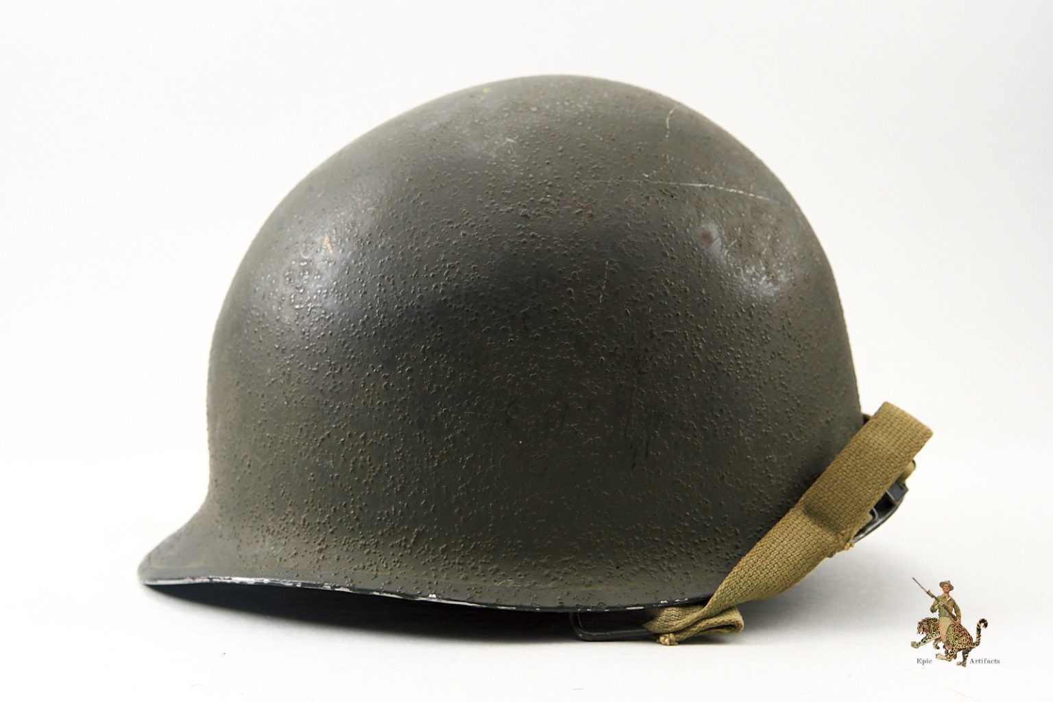 WWII US M1 Helmet - Epic Artifacts - US World War 2