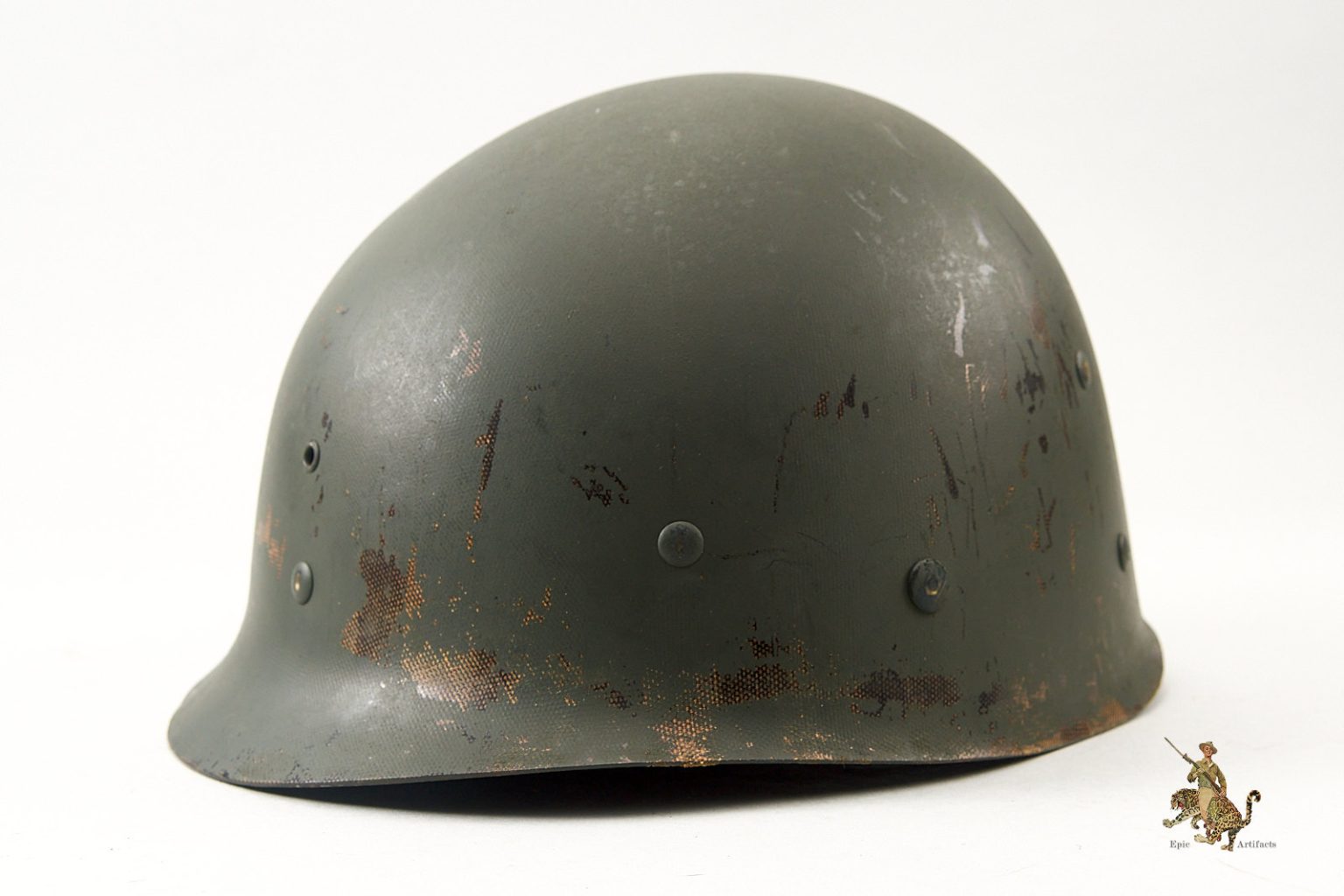WWII US M1 Helmet - Epic Artifacts - US World War 2