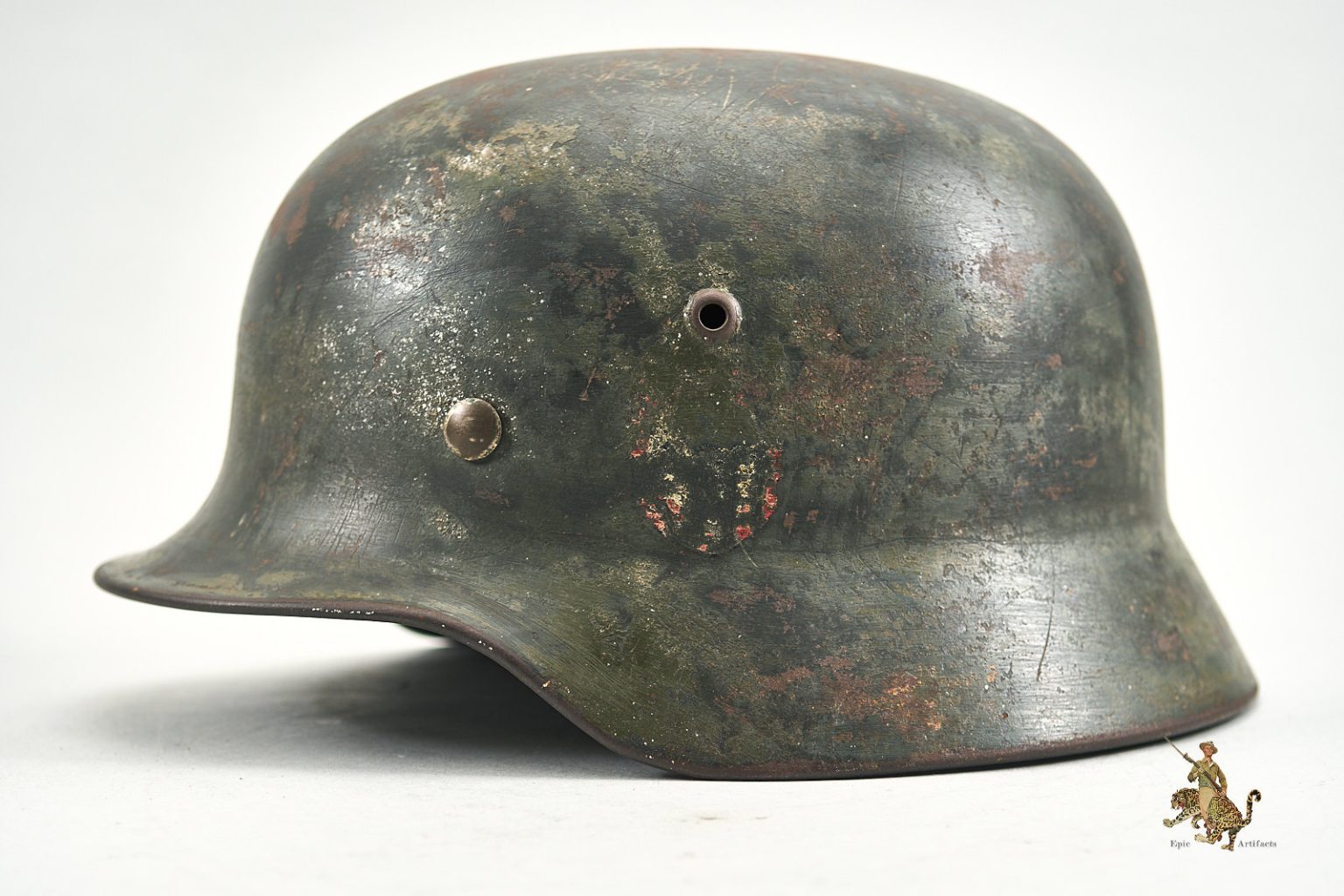 M35 Double Decal SS Helmet with Combat Cover - Epic Artifacts