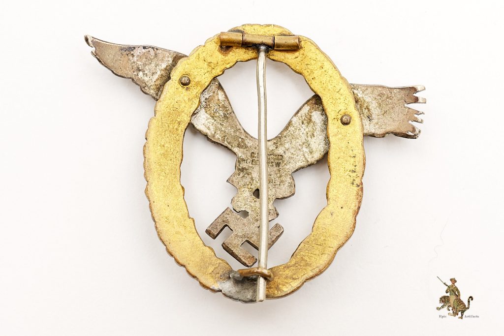 J1 Pilot Observer Badge - Epic Artifacts