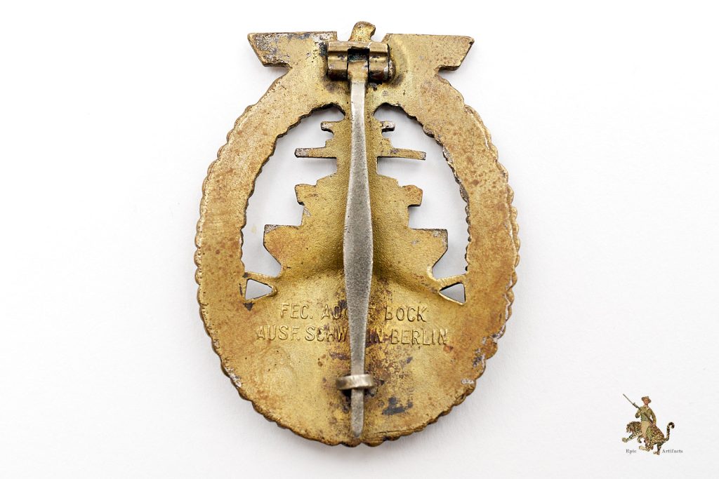 Kriegsmarine High Seas Fleet Badge - Schwerin - Epic Artifacts