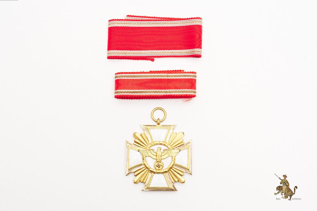 Cased 25 Year NSDAP Faithful Service w/Women's Ribbon - Epic Artifacts