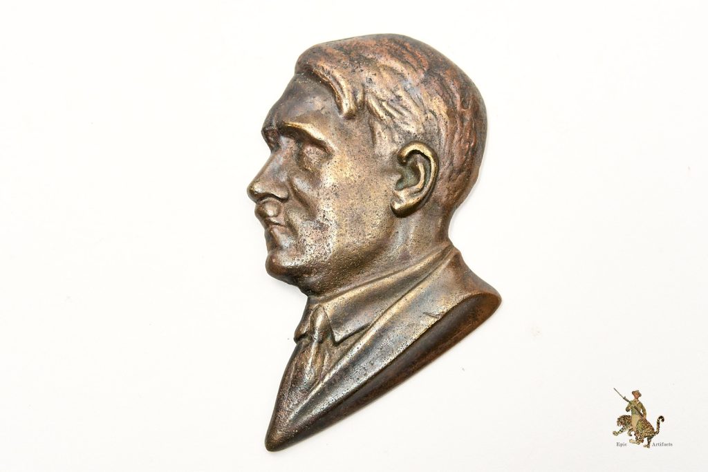 Bronze Hitler Wall Plaque - Epic Artifacts