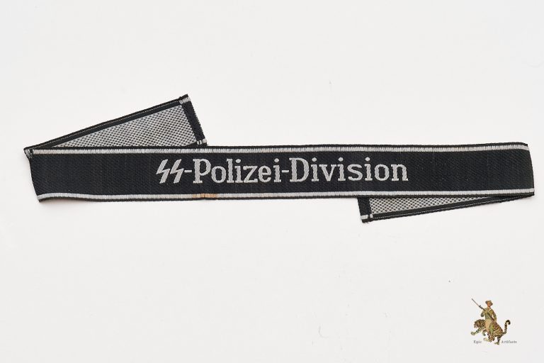 SS Polizei Division Cuff Title - Epic Artifacts