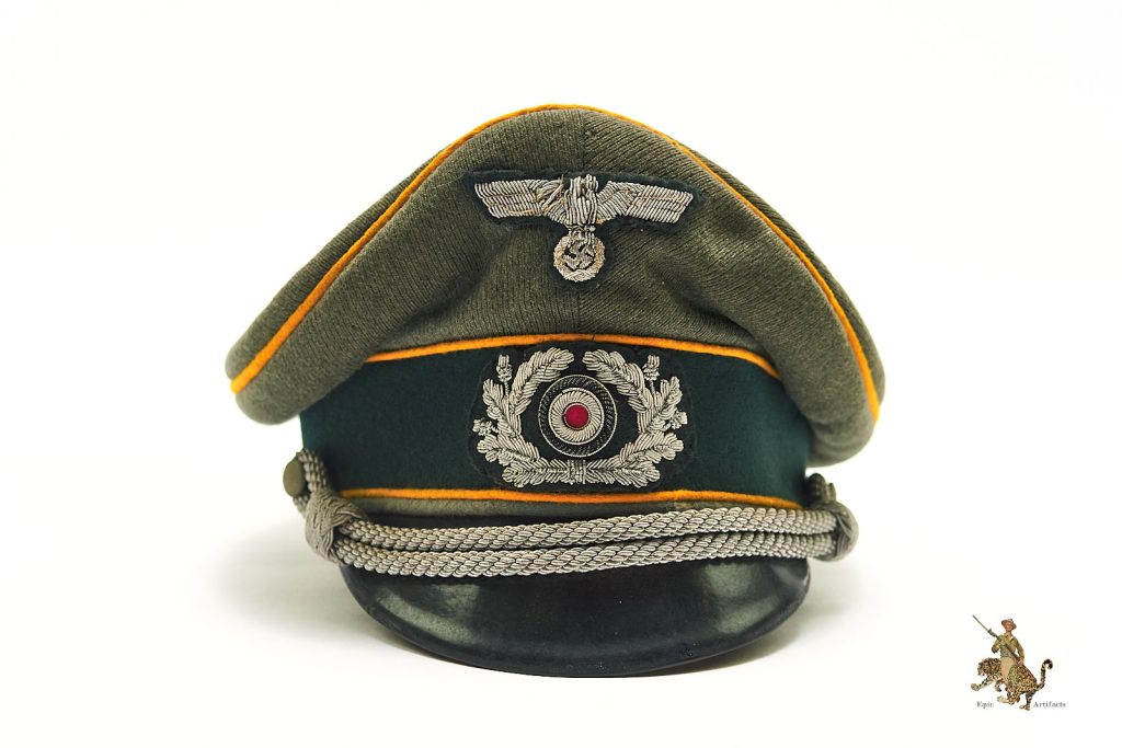Heer Cavalry Officer's Visor Cap - Epic Artifacts