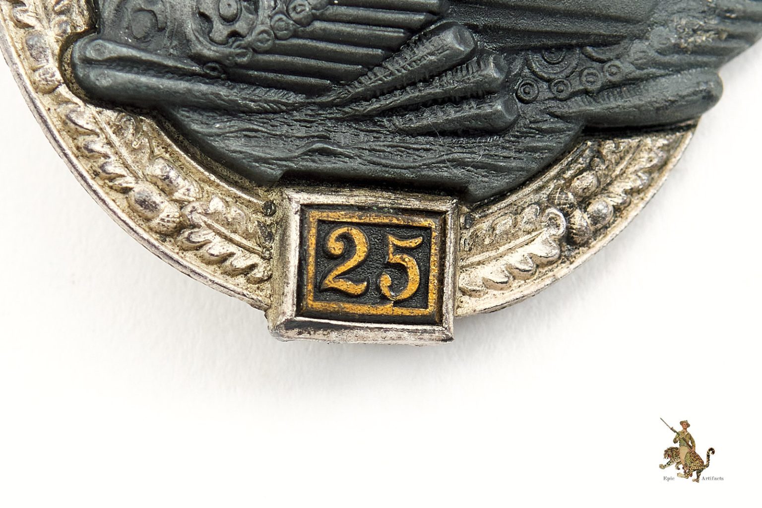 25 Numbered Engagement Panzer Assault Badge - Epic Artifacts