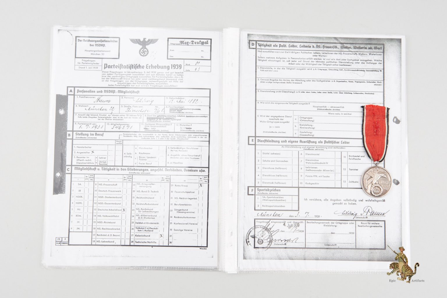 1st Pattern Blood Order - Epic Artifacts